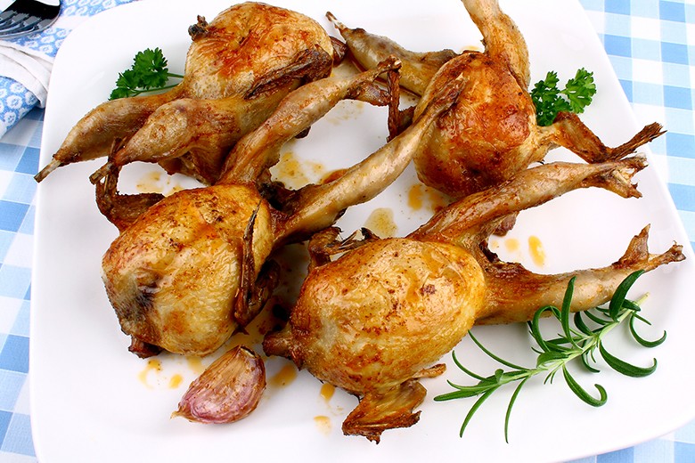 Wachteleier richtig einlegen