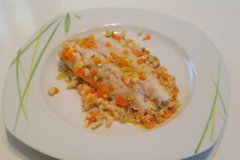Zanderfilet mit Gemüse - Rezept