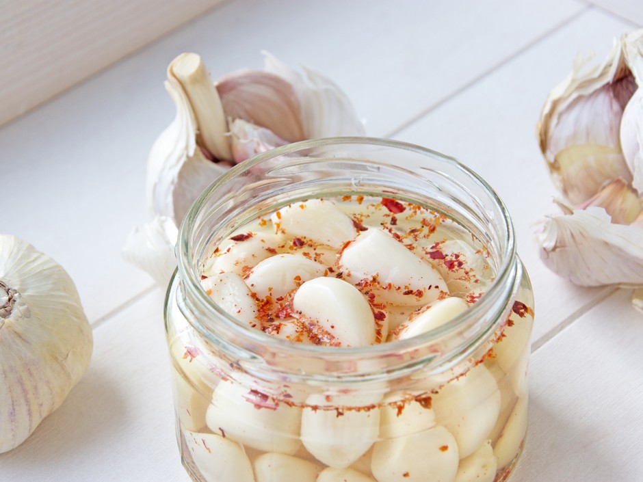 Eingelegter Knobi - Rezept